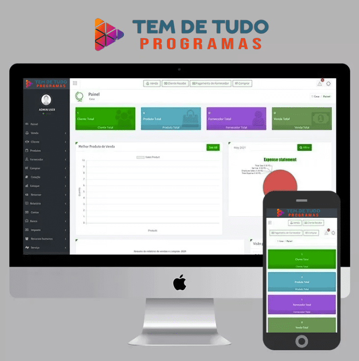 Script Erp - Sistema De Gestão Php