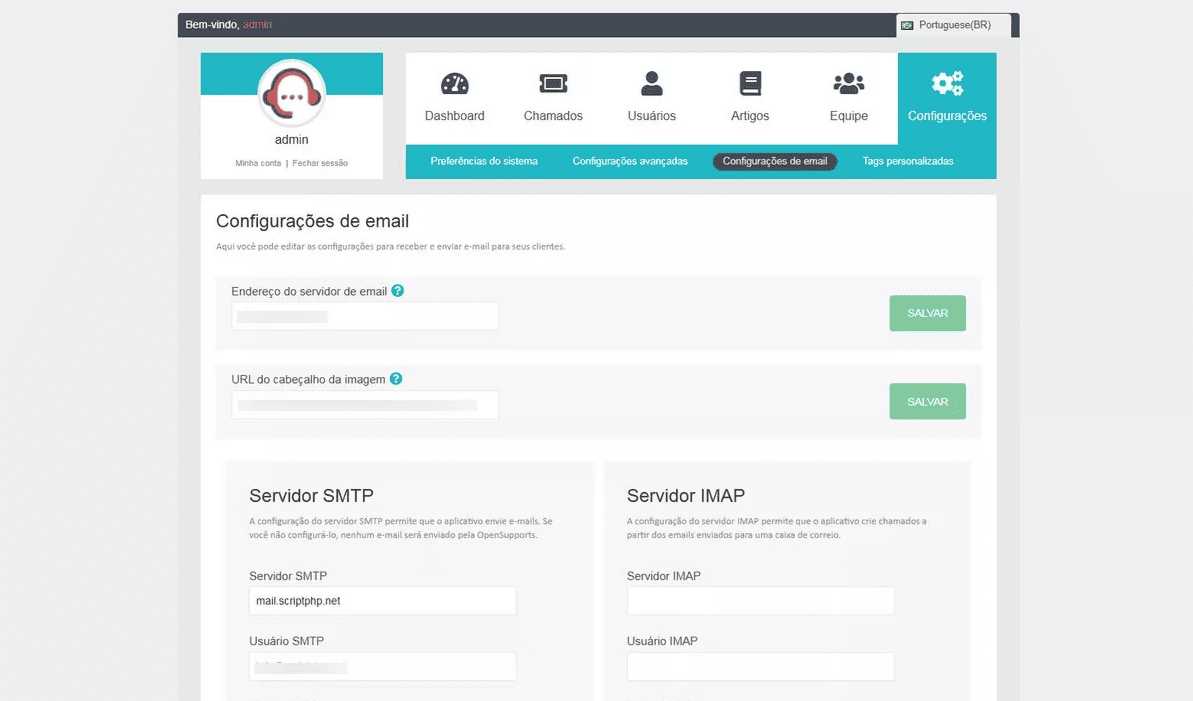 Script PHP Ticket de Suporte, Chamados, Helpdesk – PHP 7.3