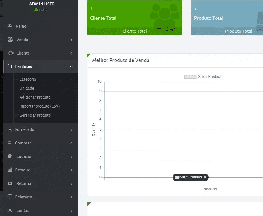 Script Erp - Sistema De Gestão Php