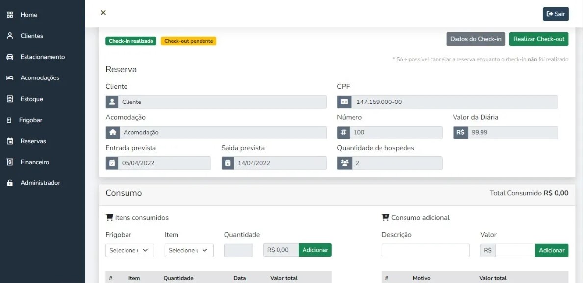 Sistema Gerenciador De Hotéis E Pousadas - Script Php
