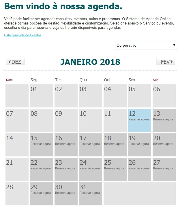 Site script Php Sistema De Agendamento 2018